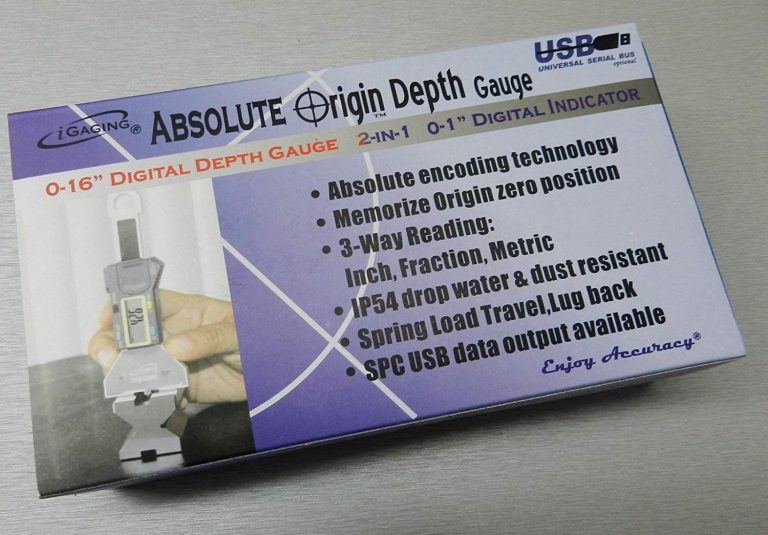iGaging : Mini Depth Gauge and Digital Indicator - Petra Mechatronics